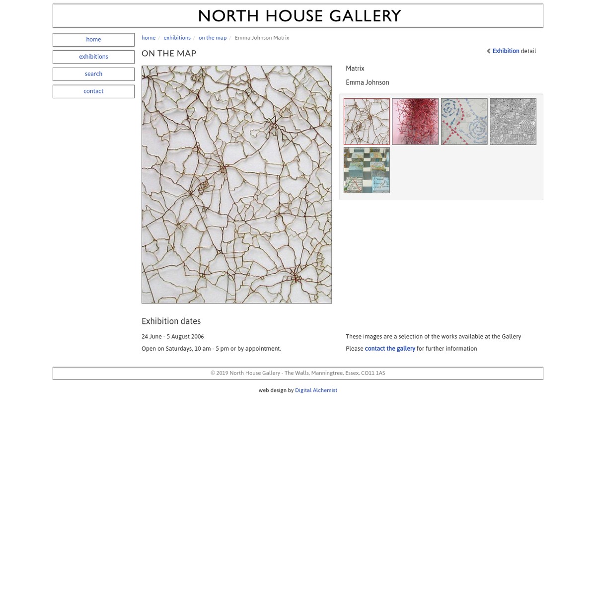 Emma Johnson Matrix by On The Map exhibiting artist at North House ...