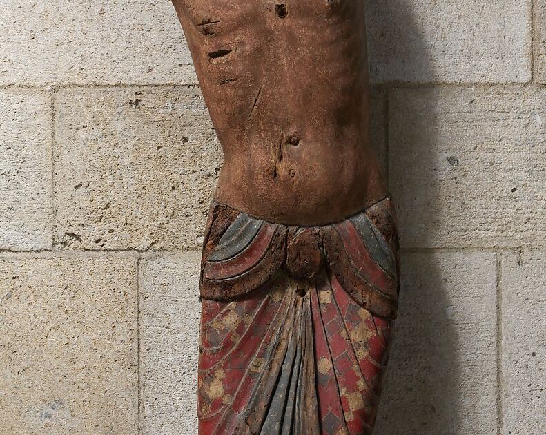 Torso of Christ, French, late 12th century | Are.na