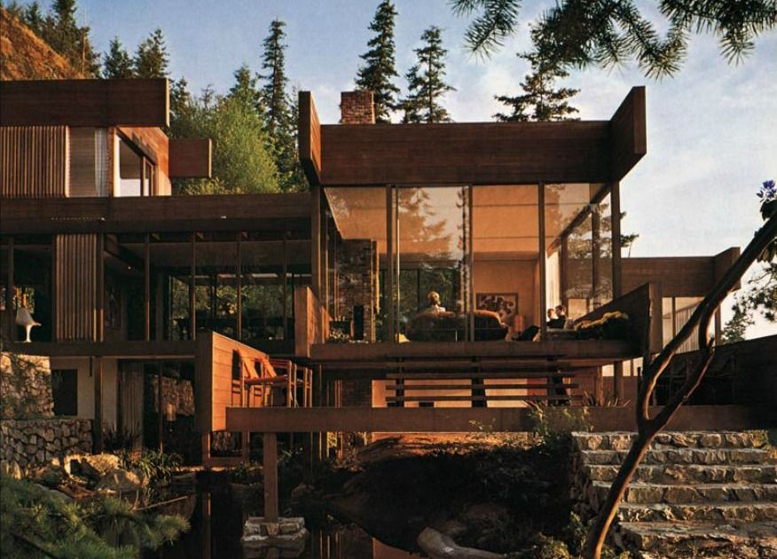 1962 Graham House | Architects: Arthur Erickson & Geoffrey Massey ...