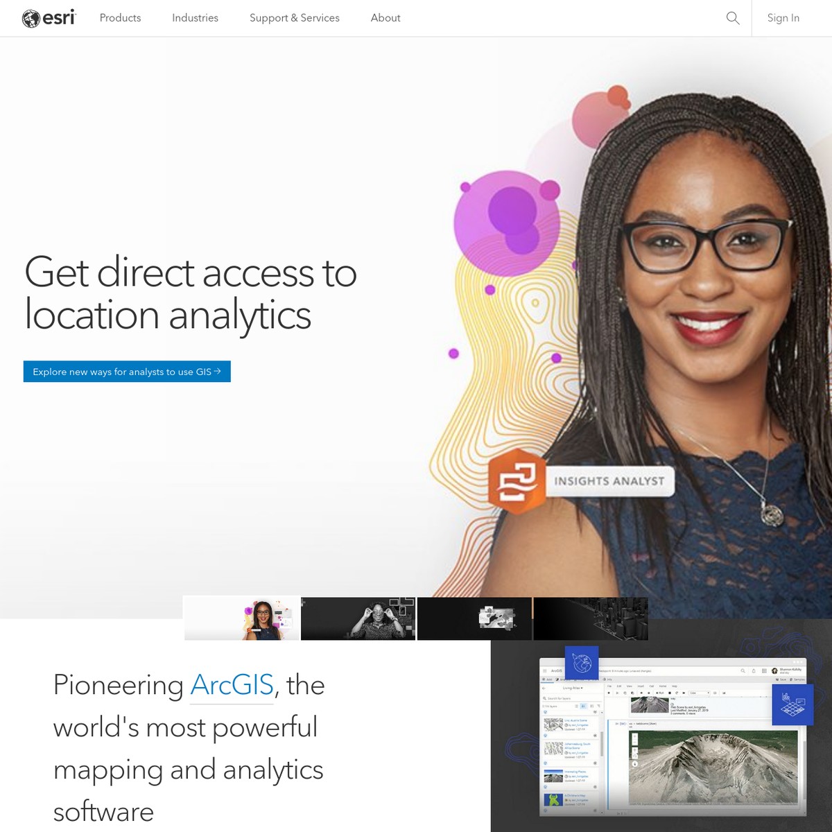 Esri: Software de representación cartográfica SIG, análisis de datos ...