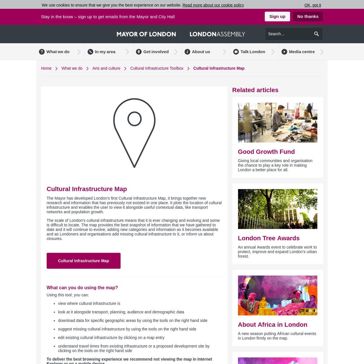 Cultural infrastructure in London 2019 — Are.na