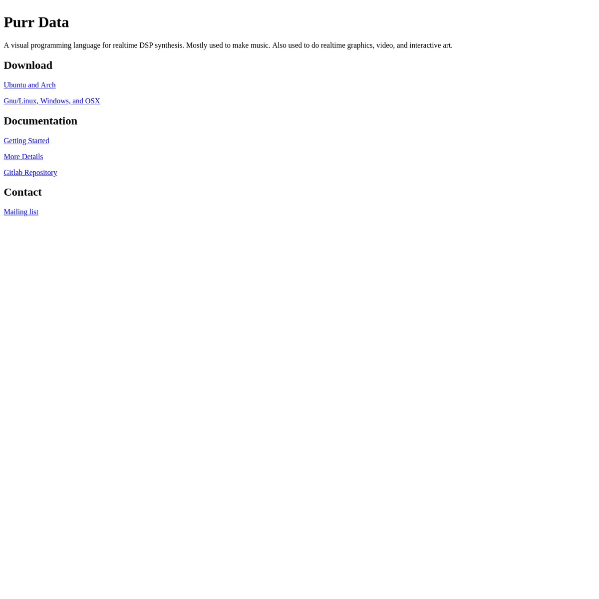 Purr Data — Are.na