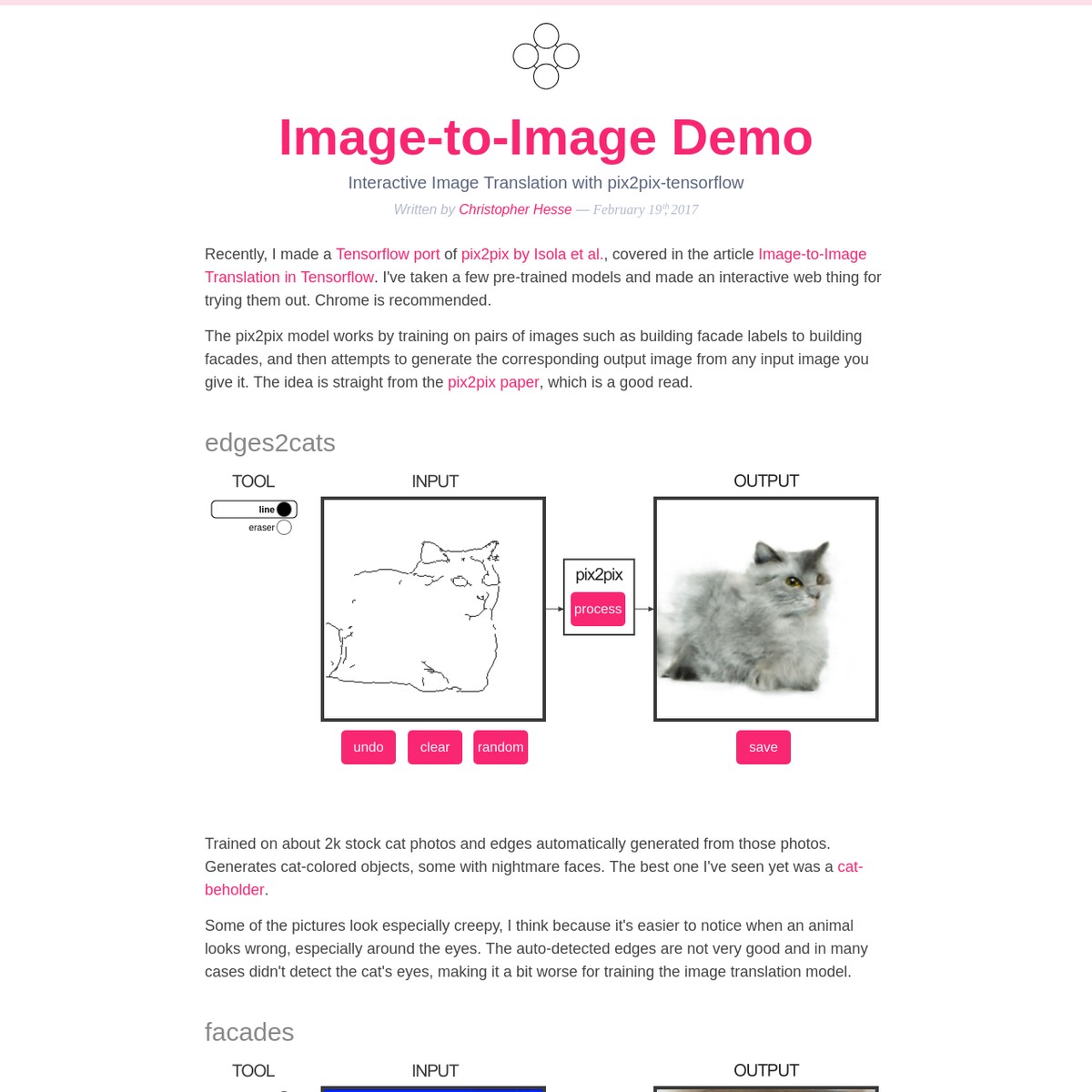 Image-to-Image Demo - Affine Layer — Are.na