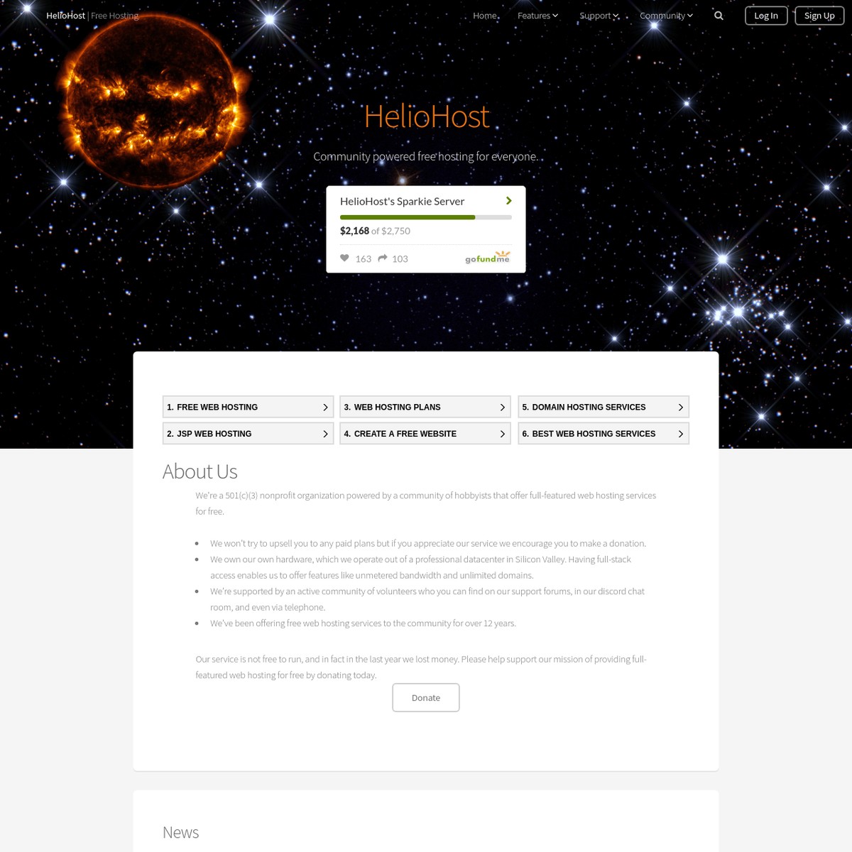 HelioHost | Free Hosting — Are.na
