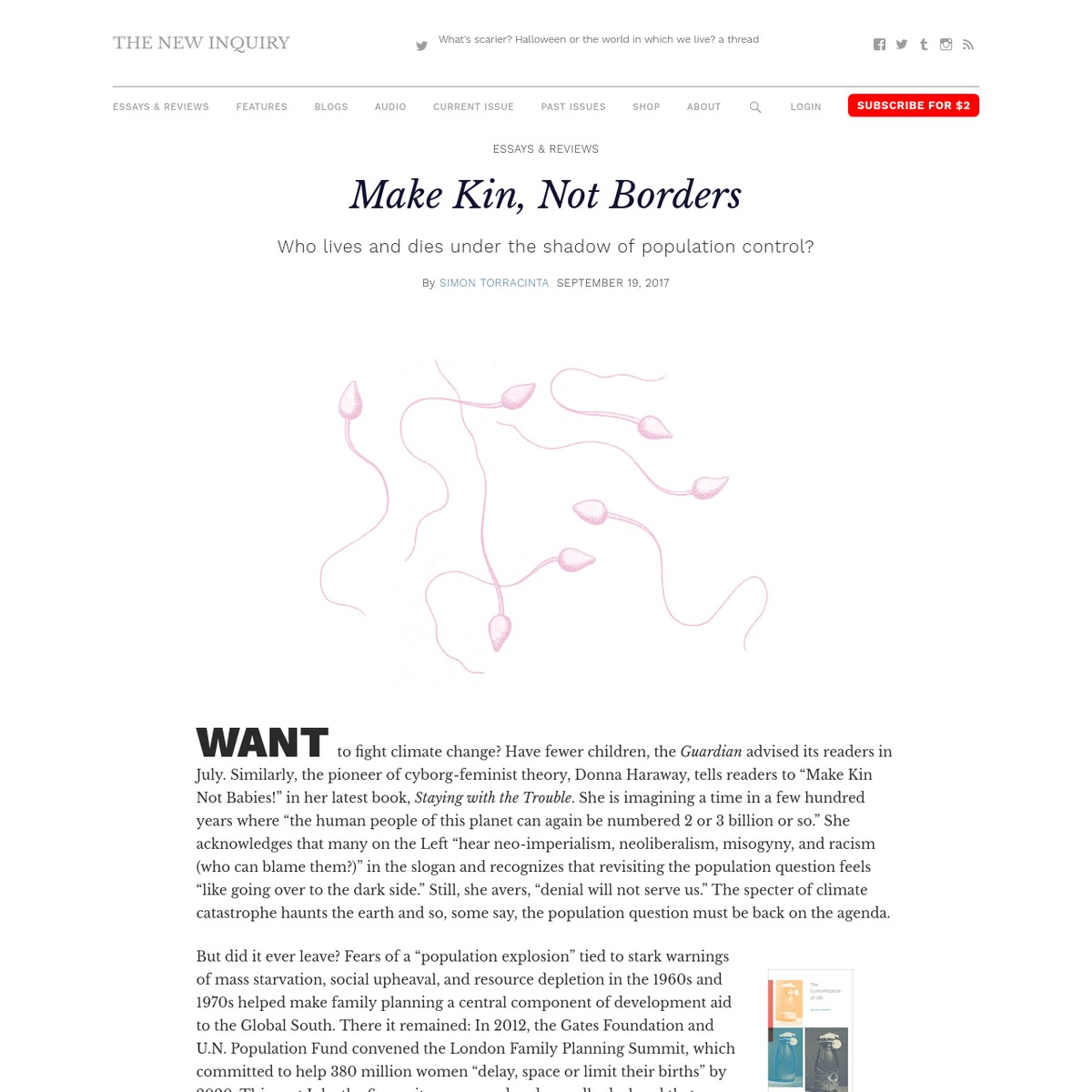 Make Kin, Not Borders — Are.na