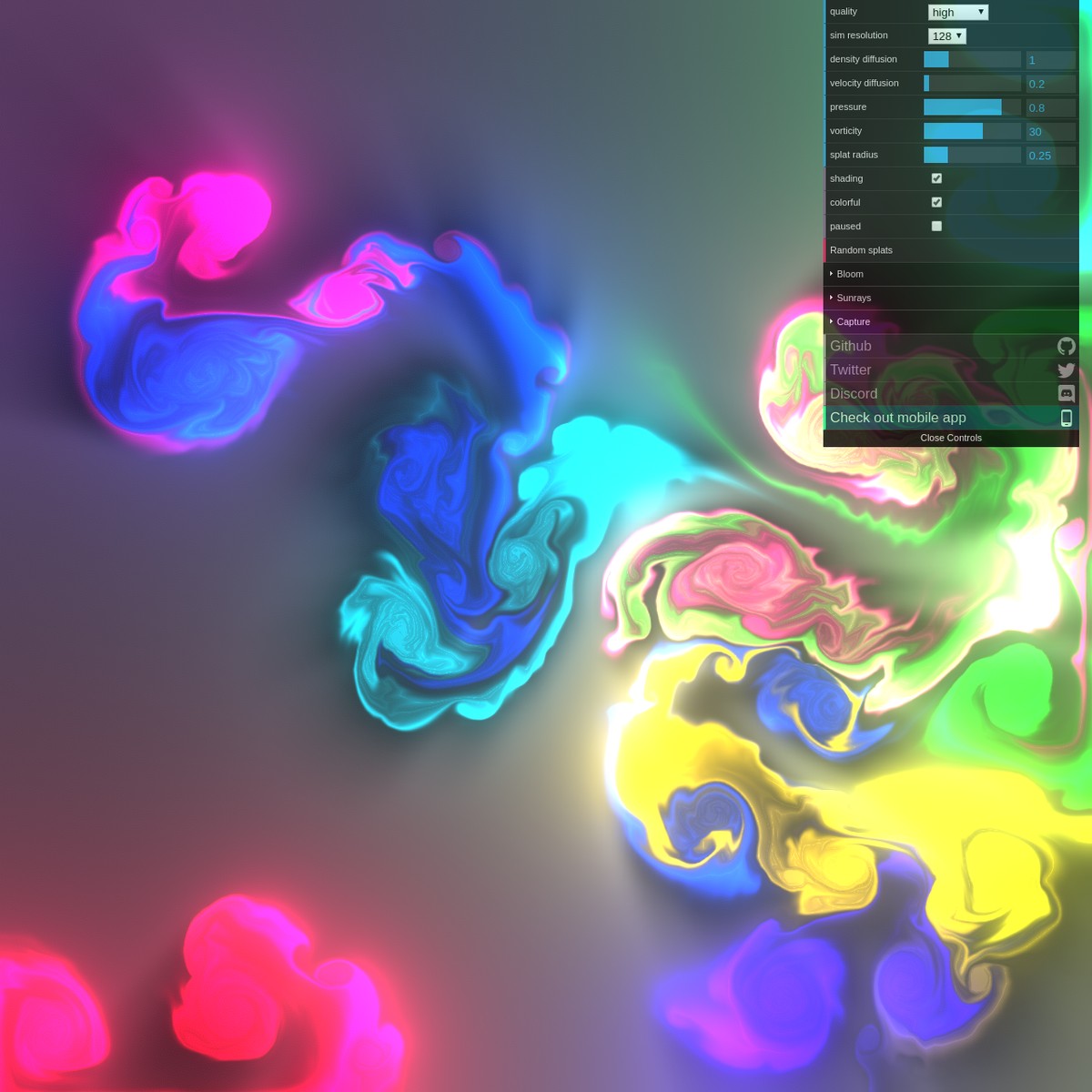 Webgl Fluid Simulation — Are.na