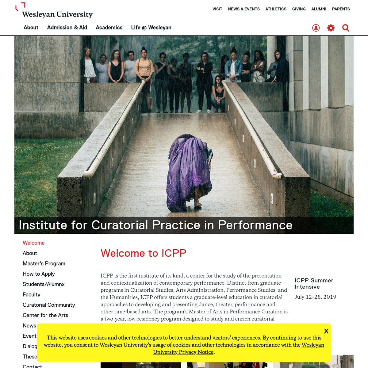 Welcome, ICPP - Wesleyan University — Are.na