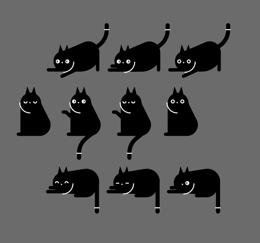 Study on cat movements — Are.na
