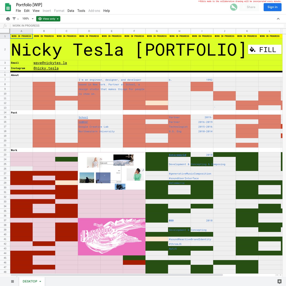 Nicky Tesla — Are.na