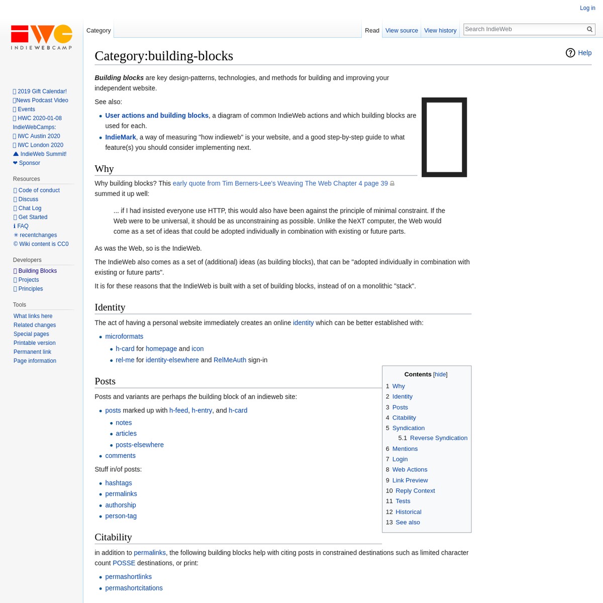 Category:building-blocks — Are.na