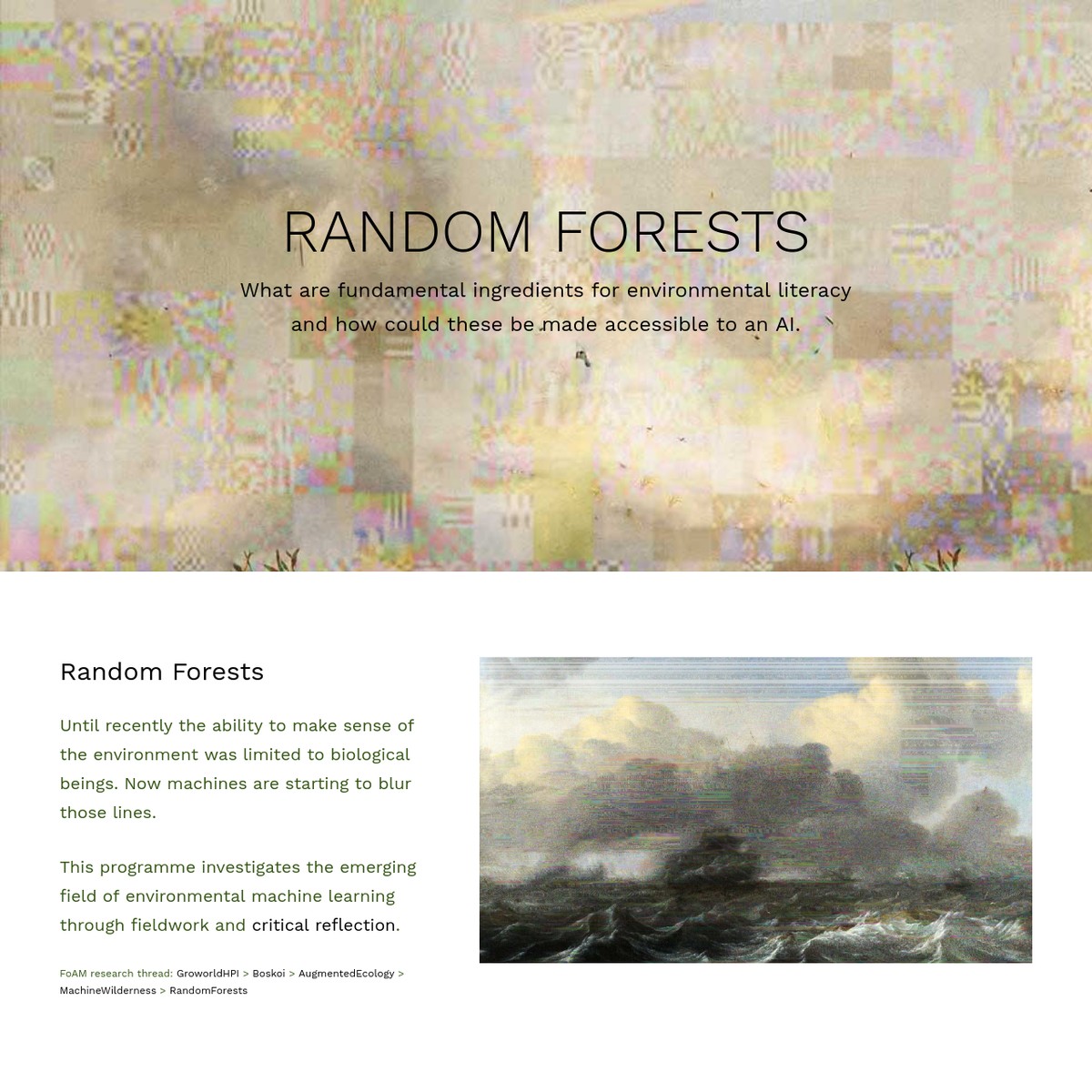 Random Forests — Are.na