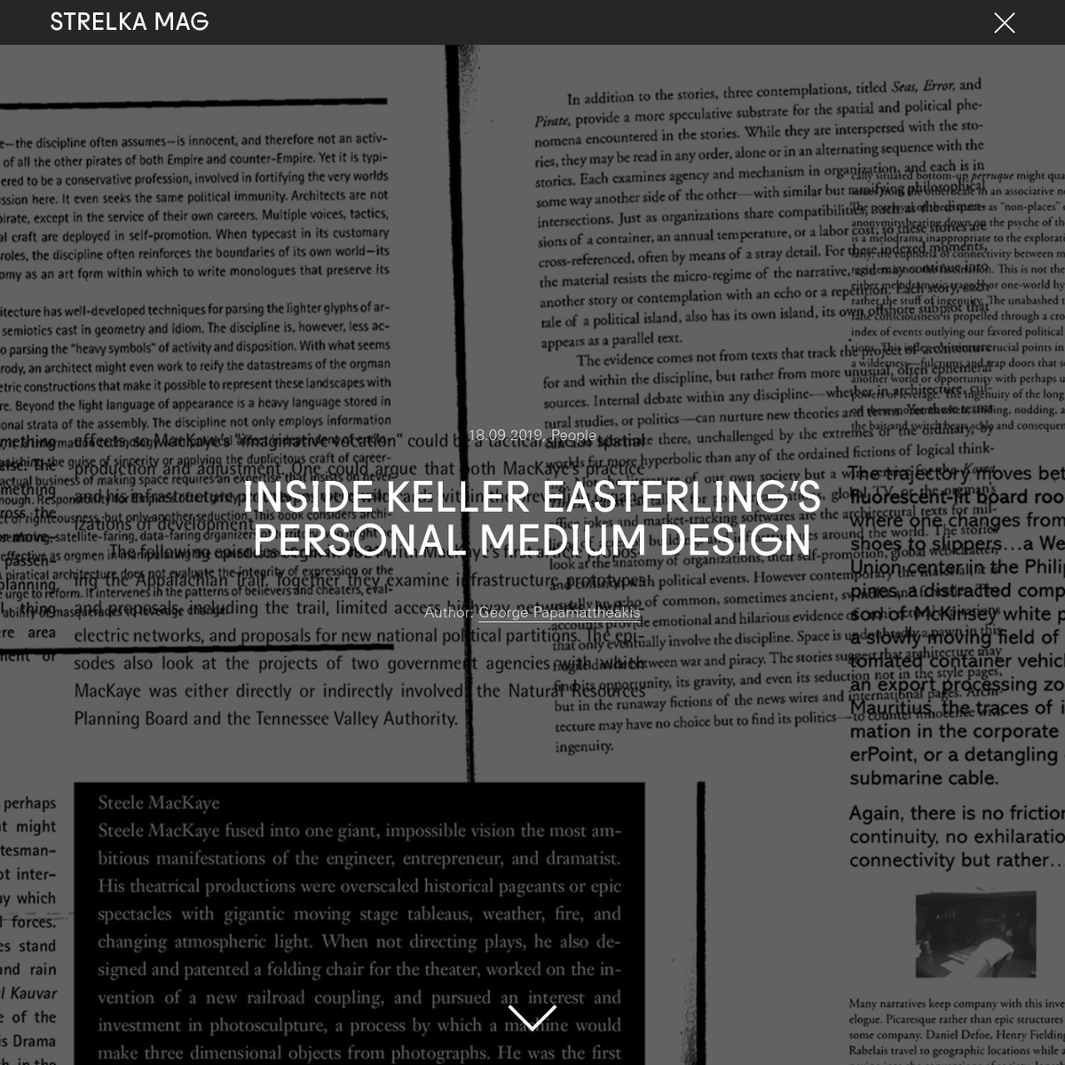 Inside Keller Easterling's Personal Medium Design — Are.na