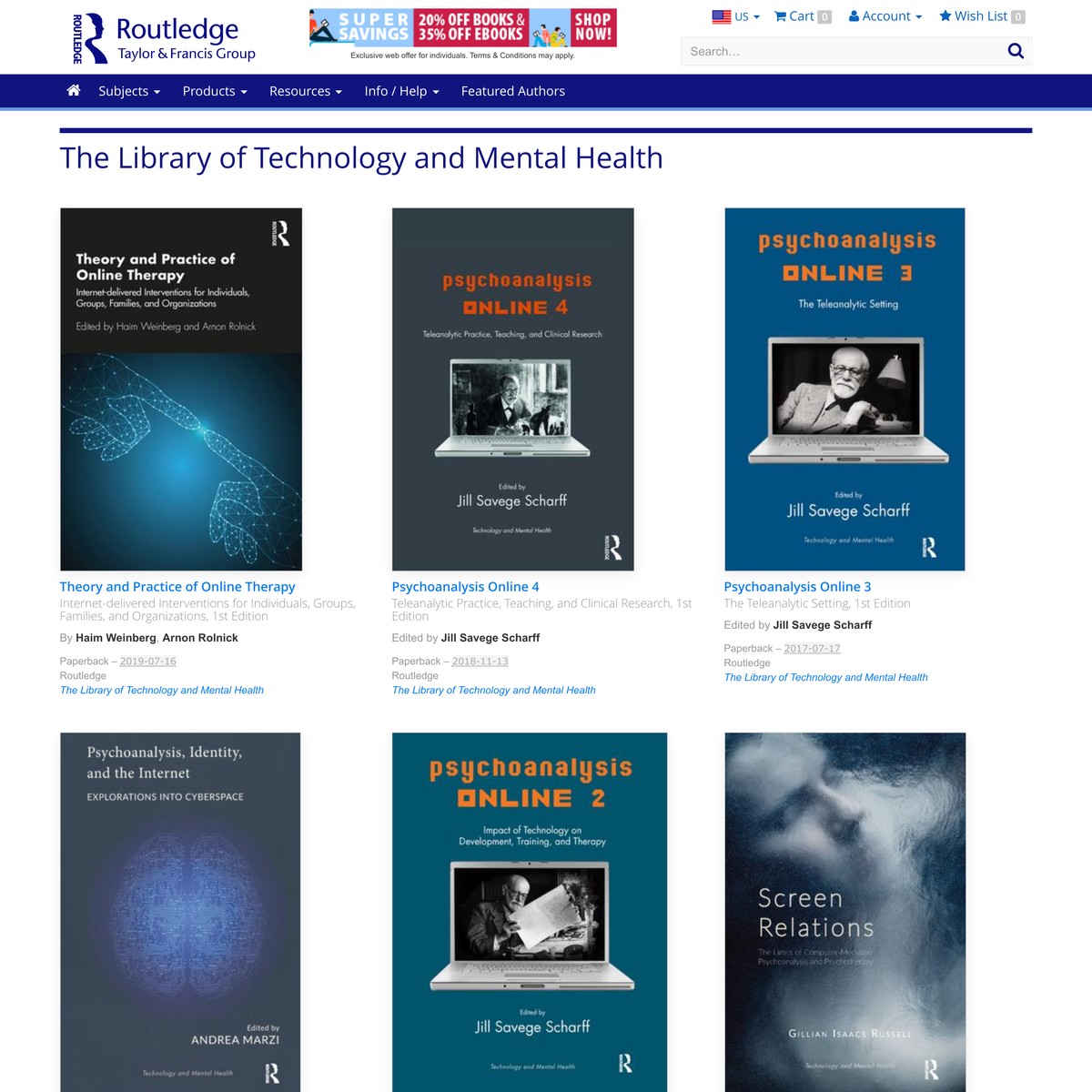 The Library of Technology and Mental Health - Routledge — Are.na