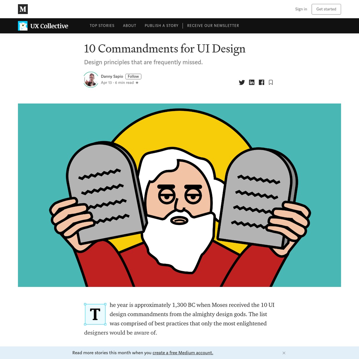 10 Commandments for UI Design — Are.na