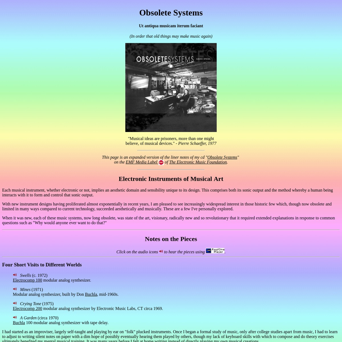 Obsolete Systems — Are.na