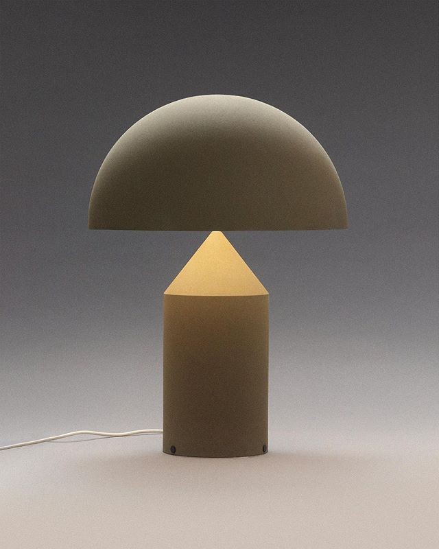 Atollo lamp (model 235) by Vico Magistretti for Oluce, c. 1977 — Are.na