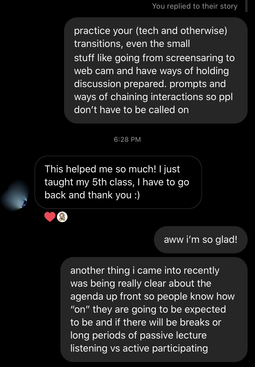 Teaching Online — Are Na