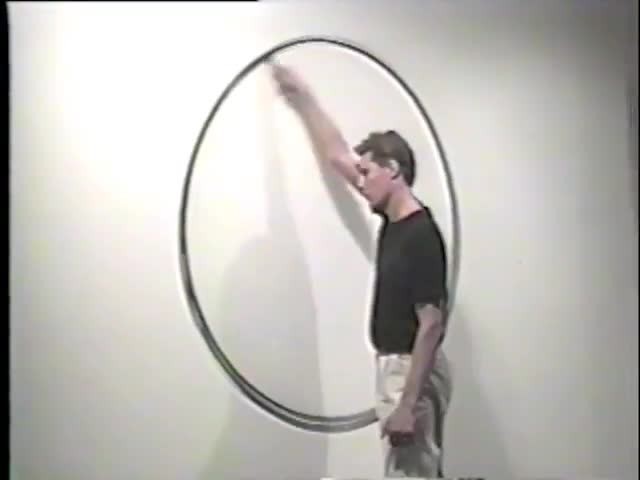 #TuesdayTexture: James Nares, Giotto Circle #2 (1990) ⚪️⁠ ⁠ Tap the ...