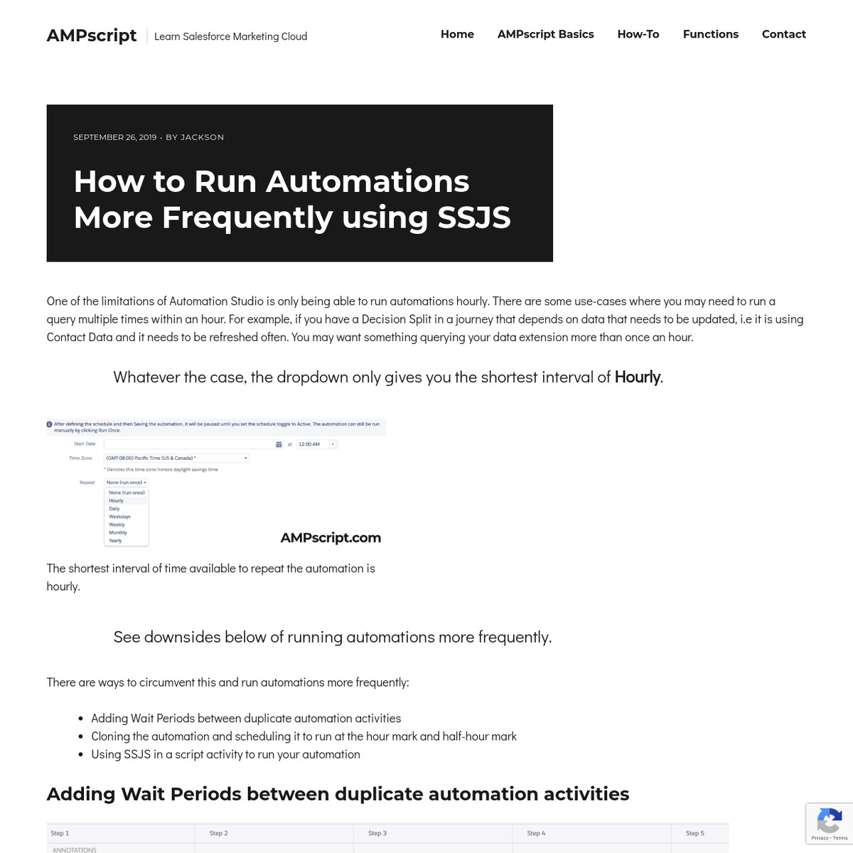 How to Run Automations More Frequently using SSJS | AMPscript — Are.na