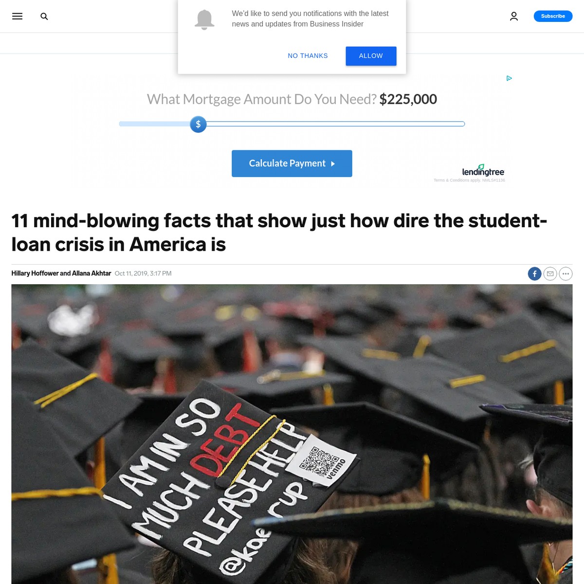 11 mind-blowing facts that show just how dire the student-loan crisis ...