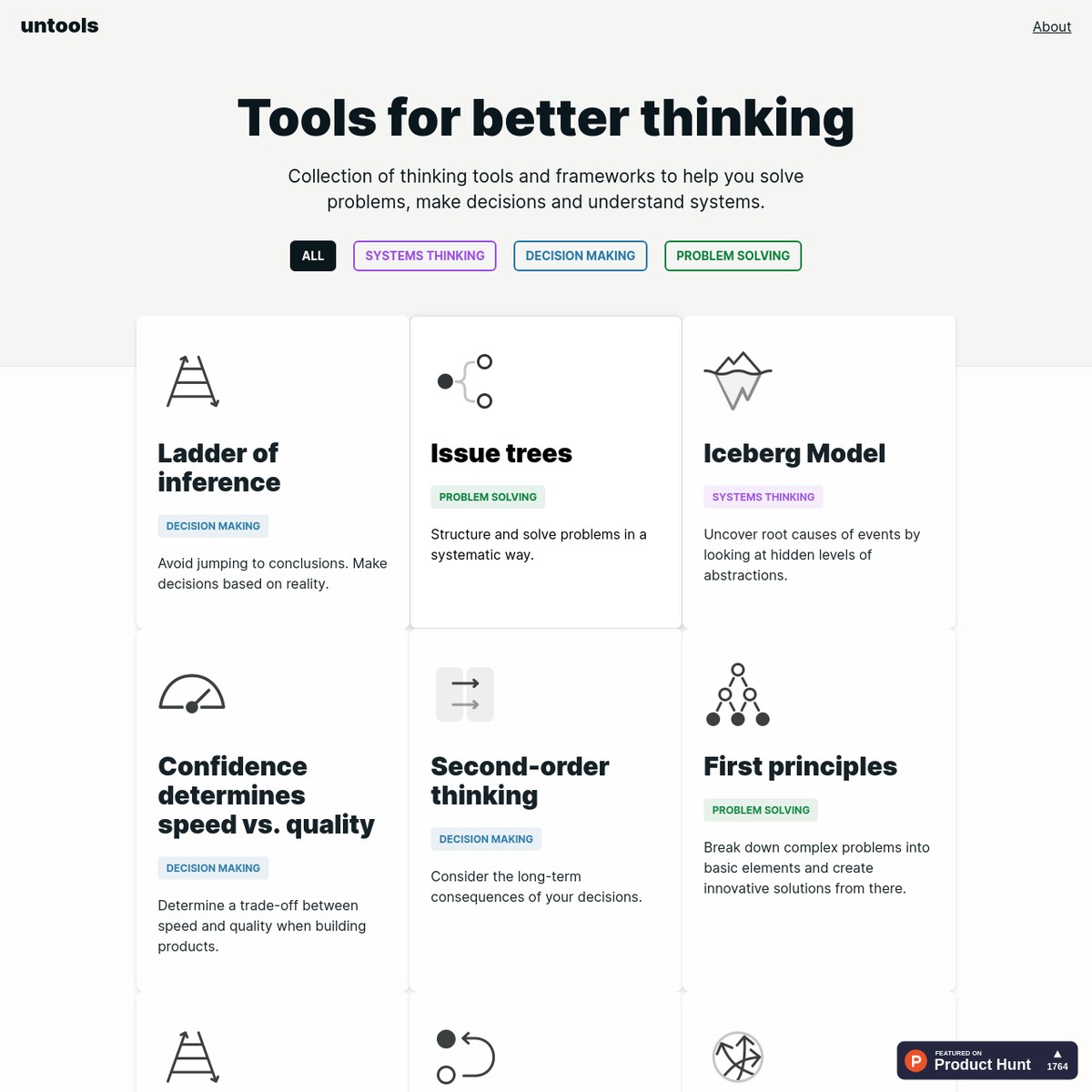 Tools for better thinking — Are.na