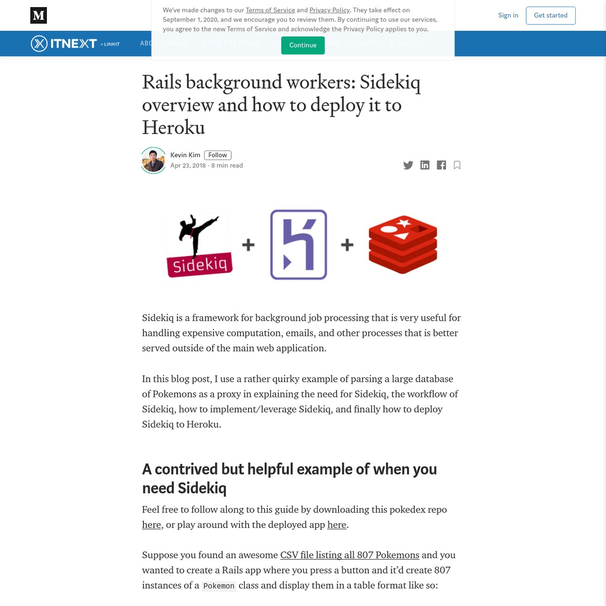 Rails background workers: Sidekiq overview and how to deploy it to Heroku — Are.na