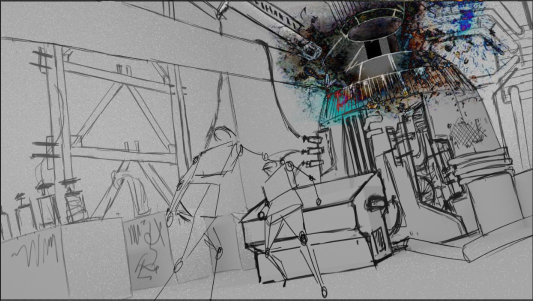 Animation Key scene sketch — Are.na