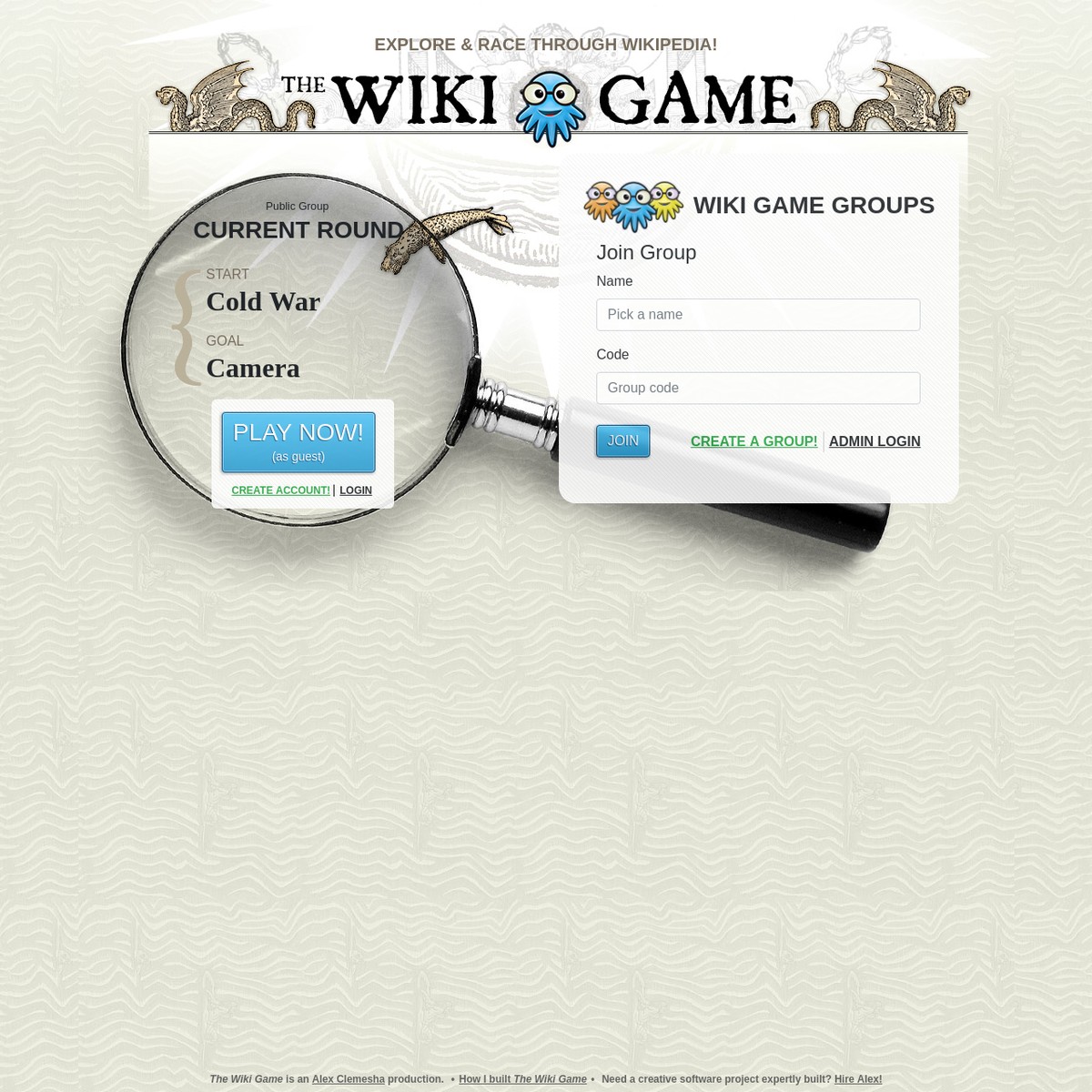 The Wiki Game - Wikipedia Game - Explore Wikipedia! — Are.na