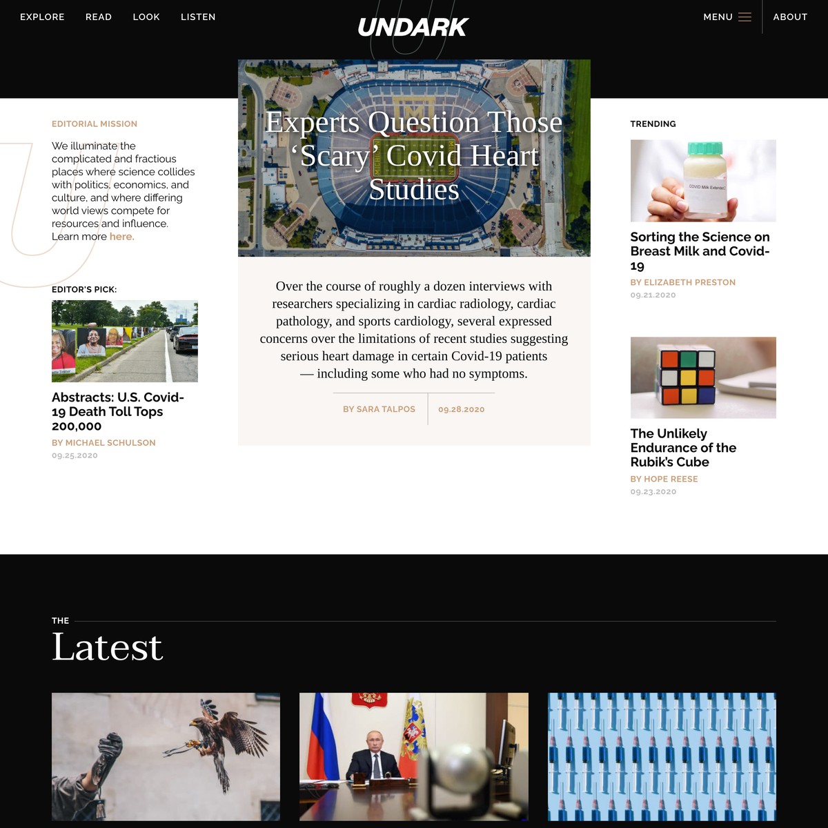 Undark Magazine | Truth, Beauty, Science. — Are.na