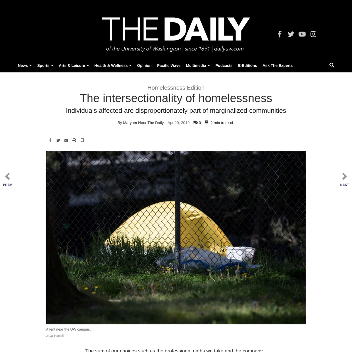 The intersectionality of homelessness — Are.na