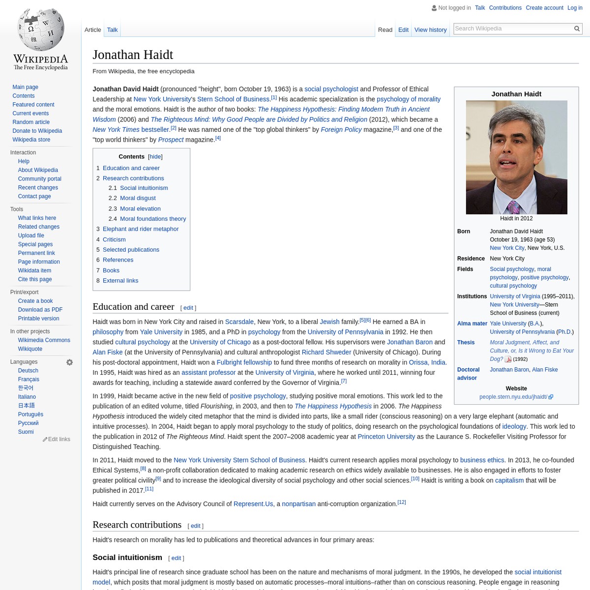 Jonathan Haidt - Wikipedia — Are.na