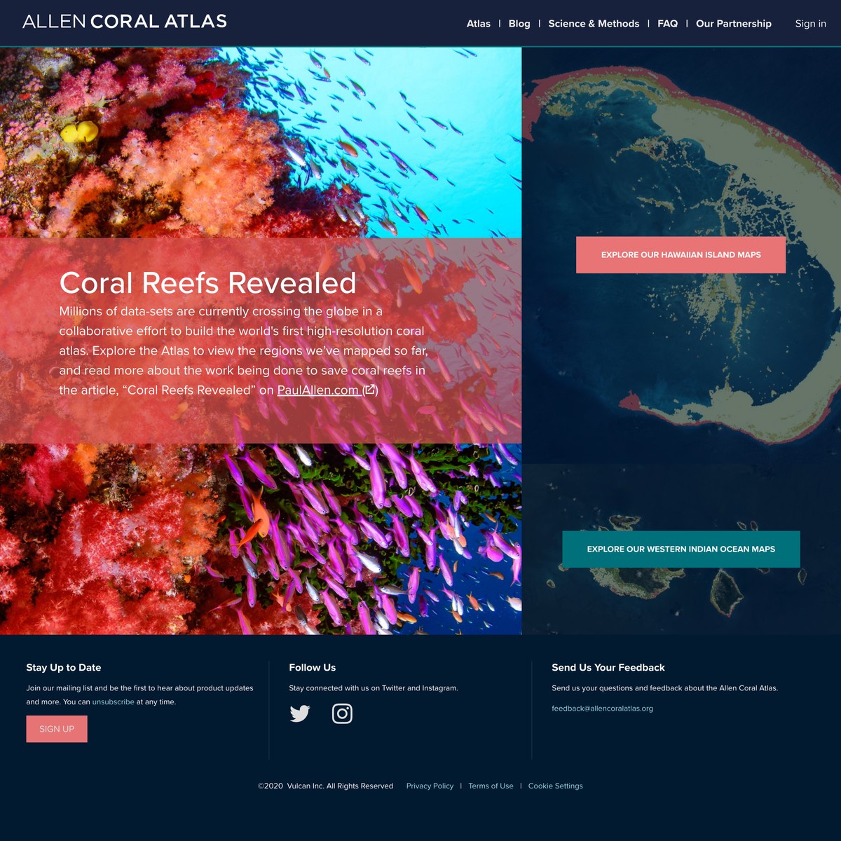 Allen Coral Atlas — Are.na