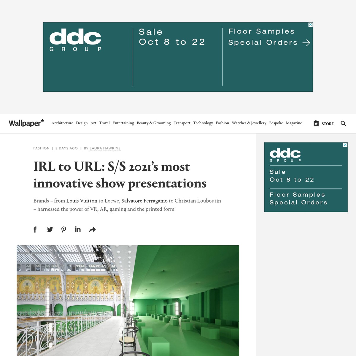 IRL to URL: S/S 2021's most innovative show presentations — Are.na