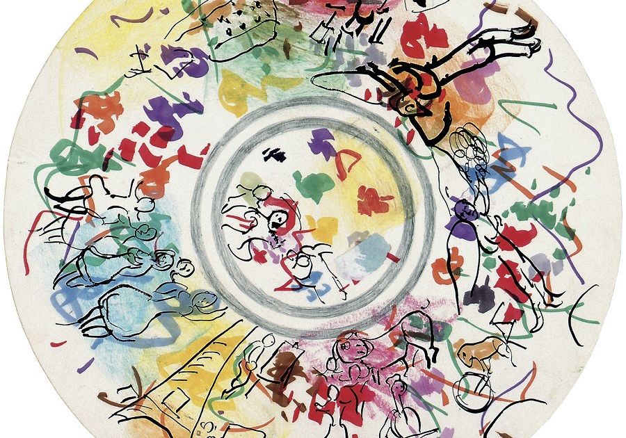 Marc Chagall - Preliminary sketch for the Opera ceiling | Are.na