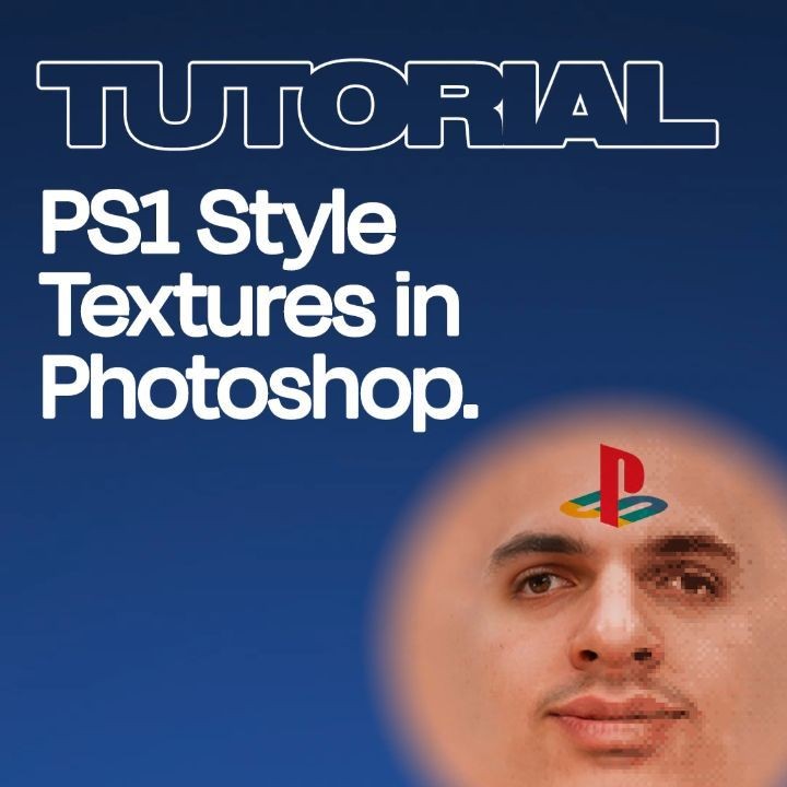 Saul on Instagram: “PSXWave Tutorial - How to make PS1 style textures in Photoshop. --- 🎵 Sad ...