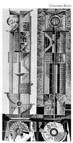 Leonardo Ricci, Late Entry to the Chicago Tribune Tower Competition ...