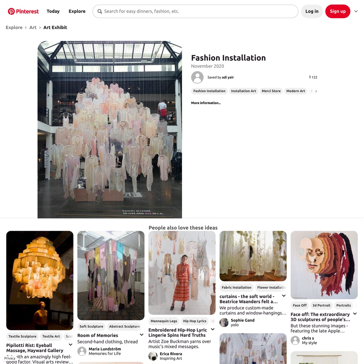 Pin by adi yair on fashion installation | Fashion installation ...