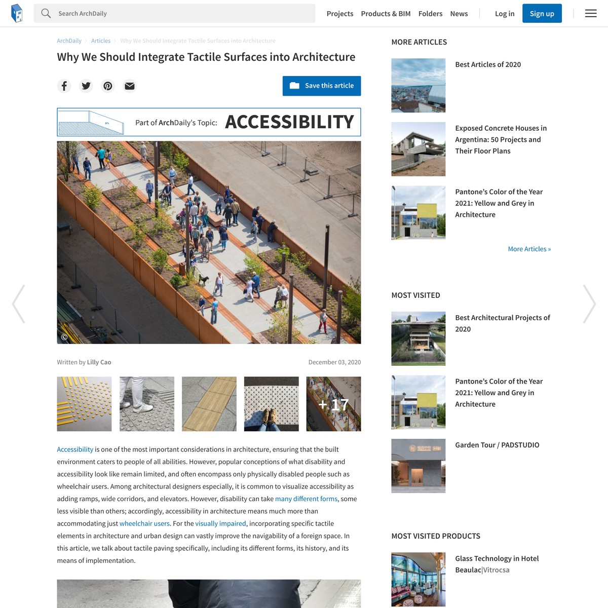 Why We Should Integrate Tactile Surfaces into Architecture — Are.na