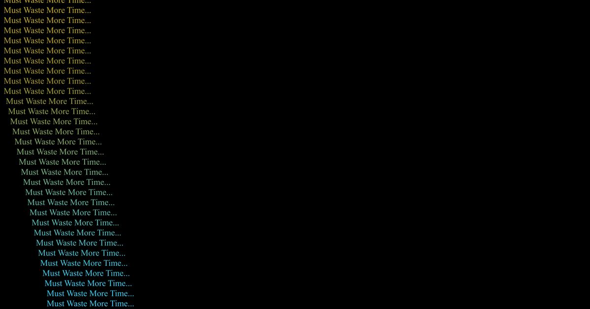 Scrolling Text Time Waster | Are.na