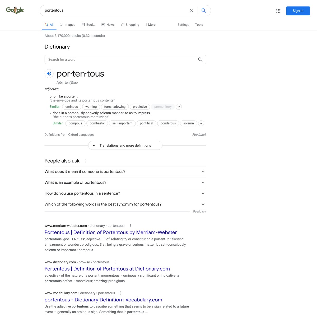 portentous - Google Search — Are.na