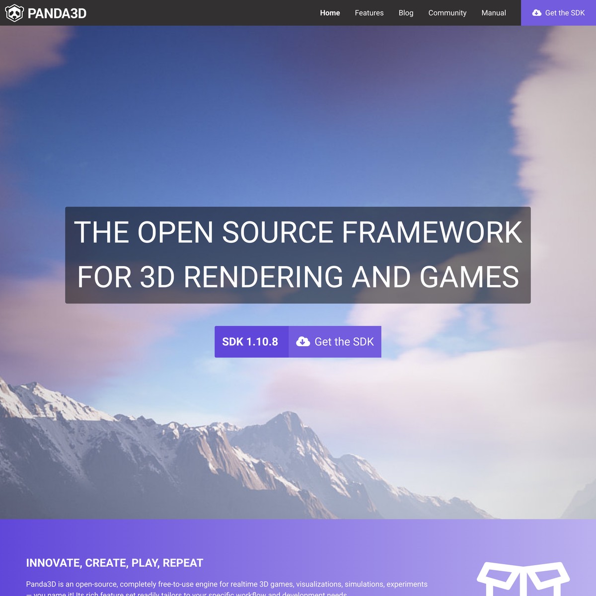 Panda3D | Open Source Framework for 3D Rendering & Games — Are.na