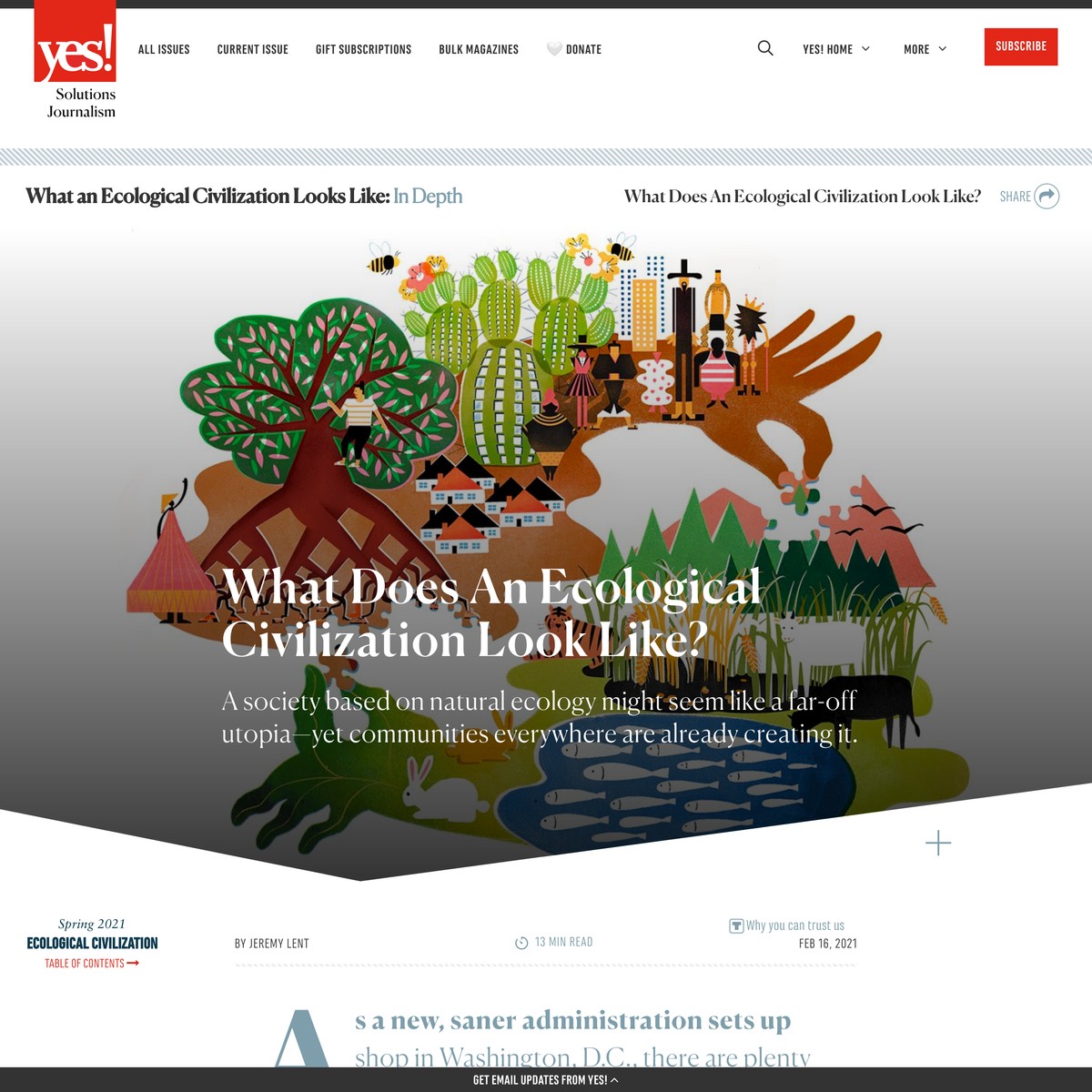 What Does An Ecological Civilization Look Like? — Are.na