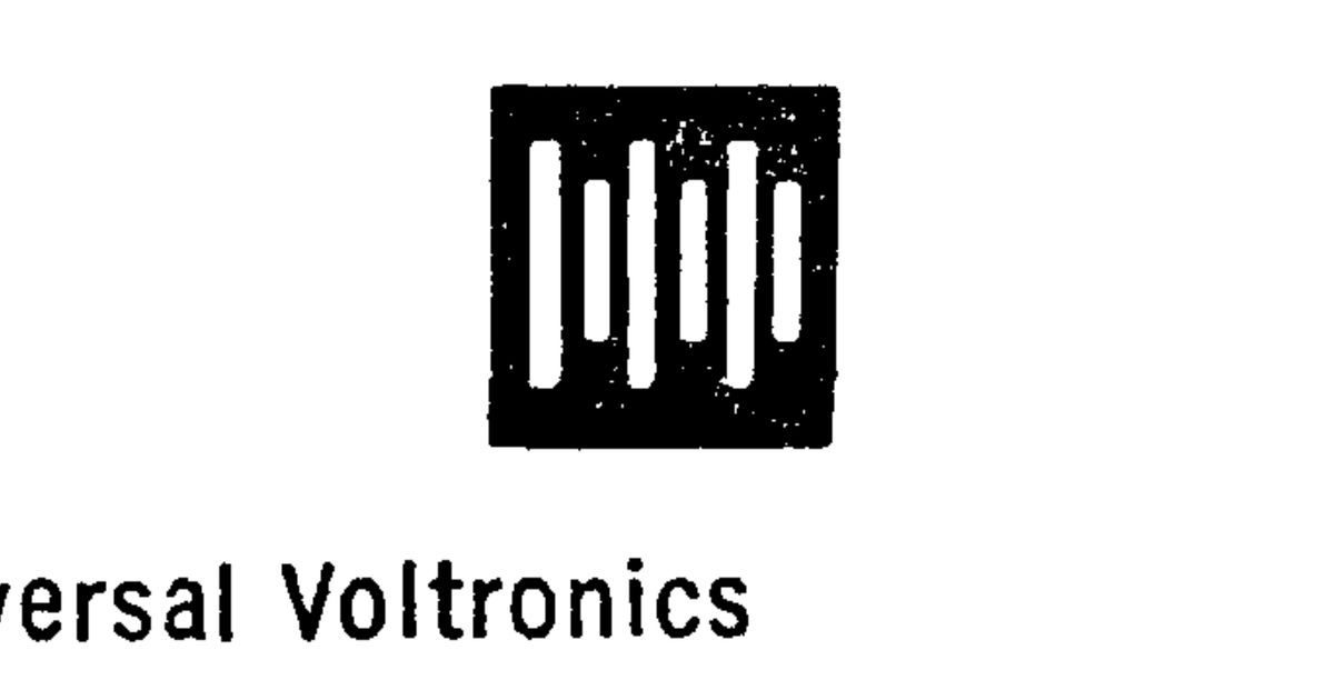 Universal Voltronics | Are.na