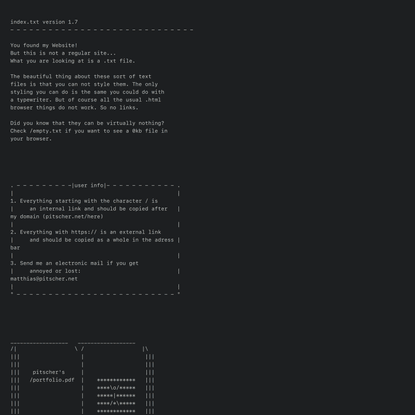 Text Only Websites — Are.na