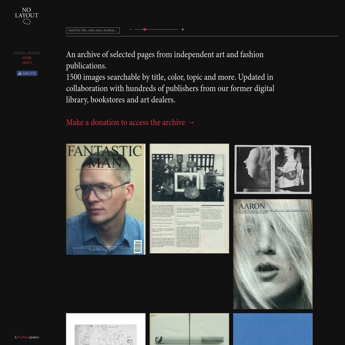 No Layout — Are.na