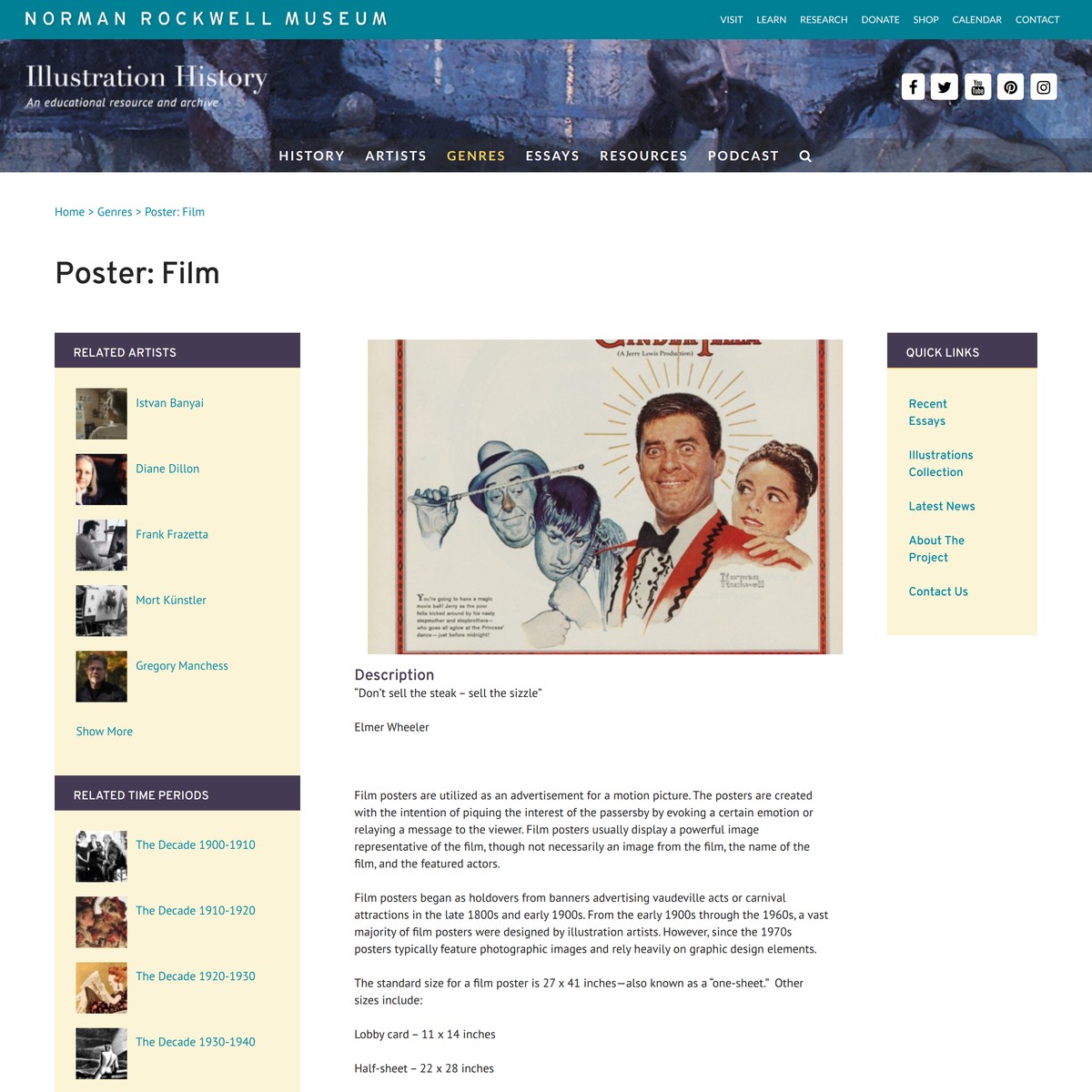 Movie Poster History — Are.na