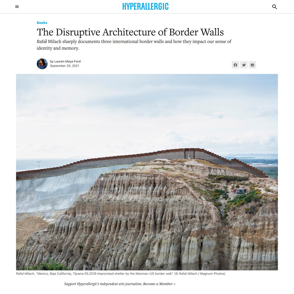 The Disruptive Architecture of Border Walls — Are.na