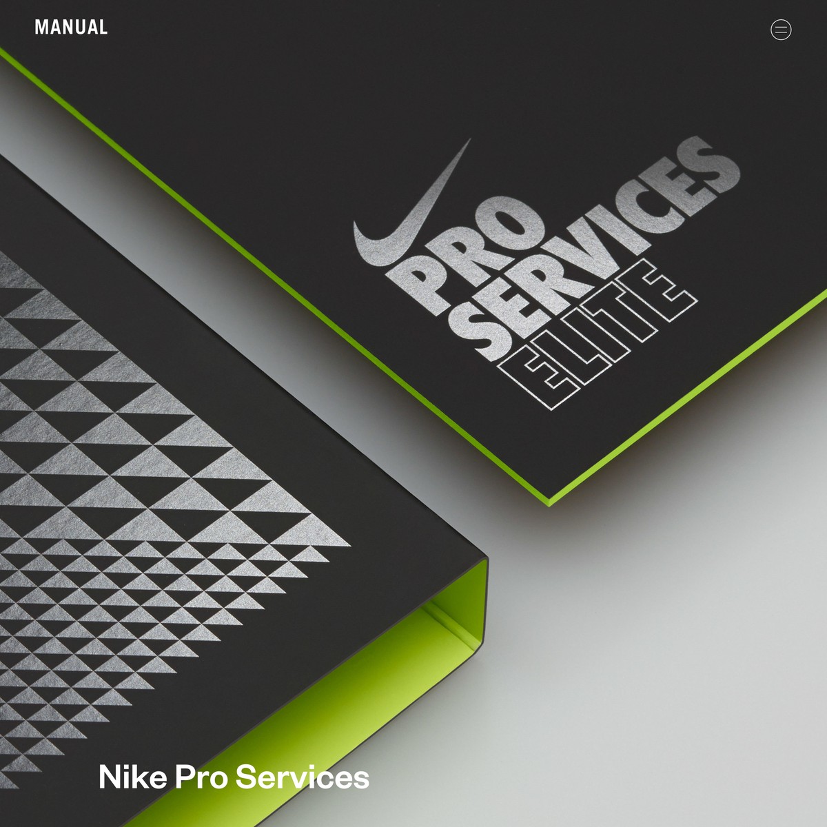 Nike | Pro Services Elite | Brand Identity | Manual — Are.na