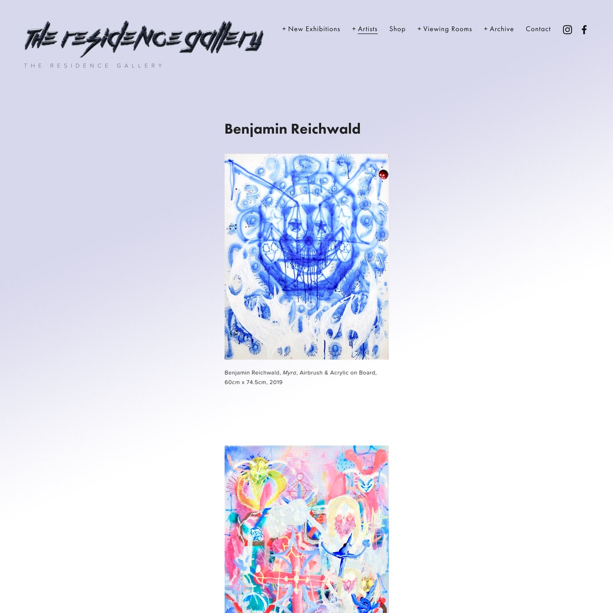 Benjamin Reichwald — THE RESIDENCE GALLERY — Are.na