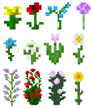 Minecraft Flowers — Are.na